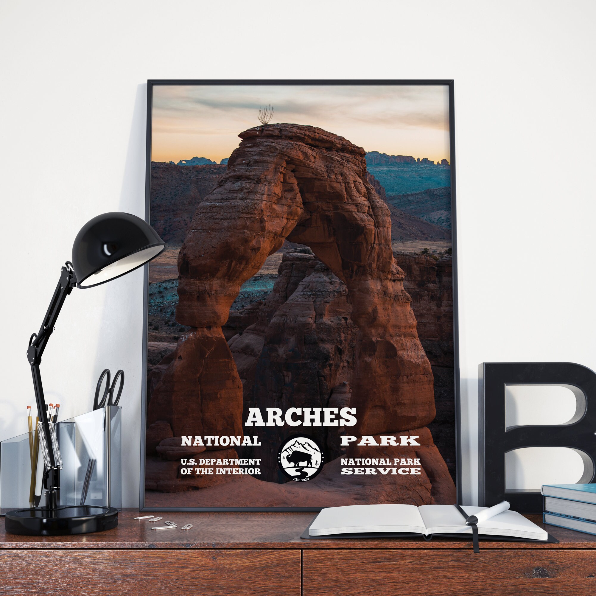 Arches National Park Print Arches Poster National Park | Etsy
