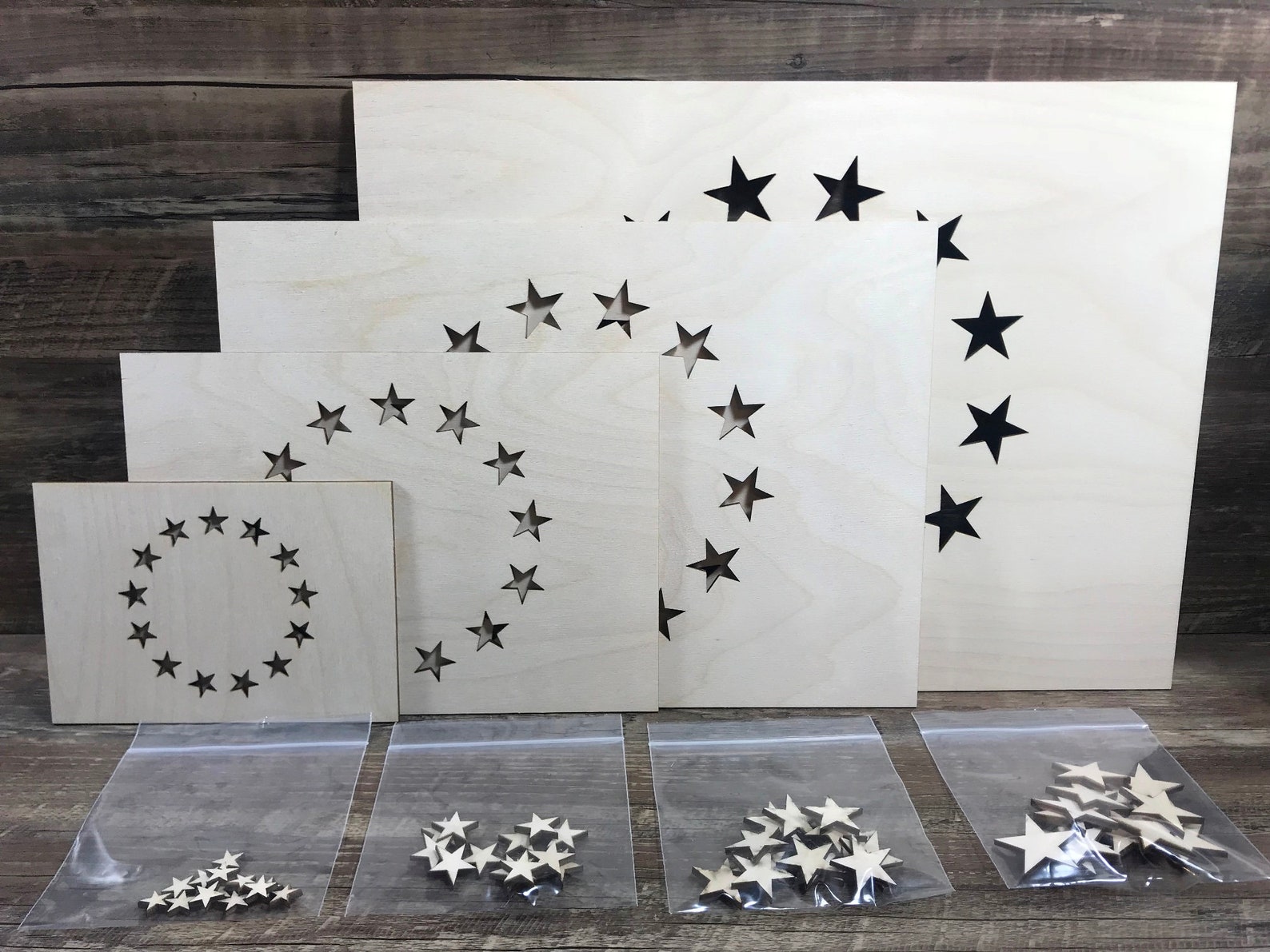 Flag Stencil Betsy Ross Star / Craft Supply / 4 Sizes - Etsy