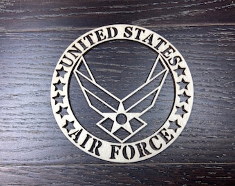 Air Force Logo Dxf - Etsy