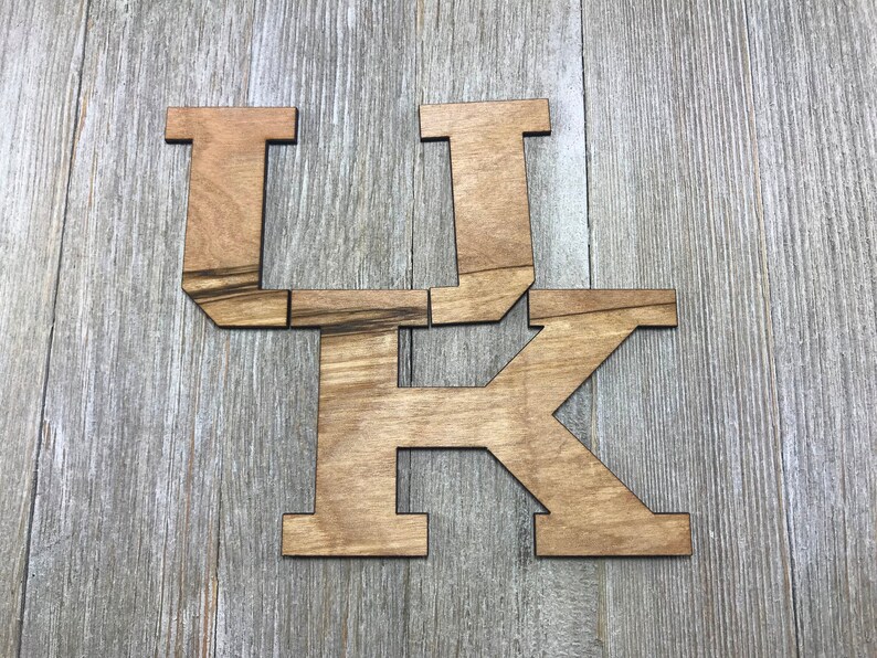 Kentucky Logo Stencil / Wood Stencil / Laser Cut - Etsy