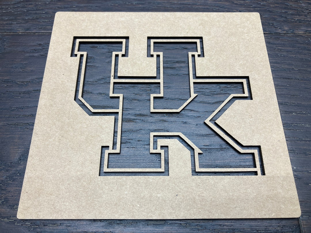 Kentucky Stencil / 1/16'' Cardboard Stencil / - Etsy