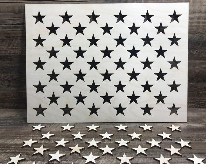 4 Pack / USA Flag / 50 Star's Stencil / Mylar Stencil / Union Stencil ...