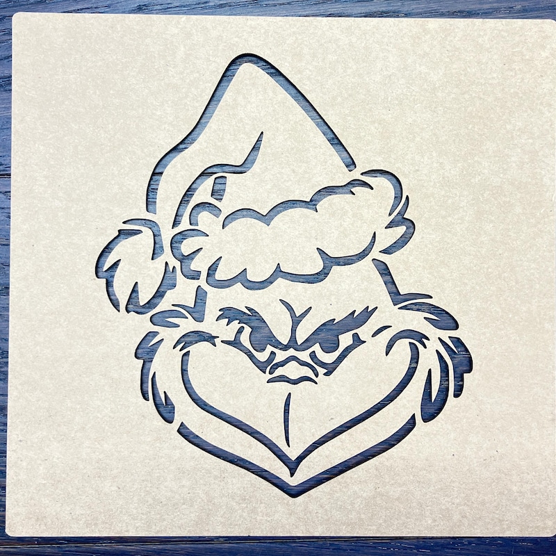 Grinch Cut Out Printable - Etsy