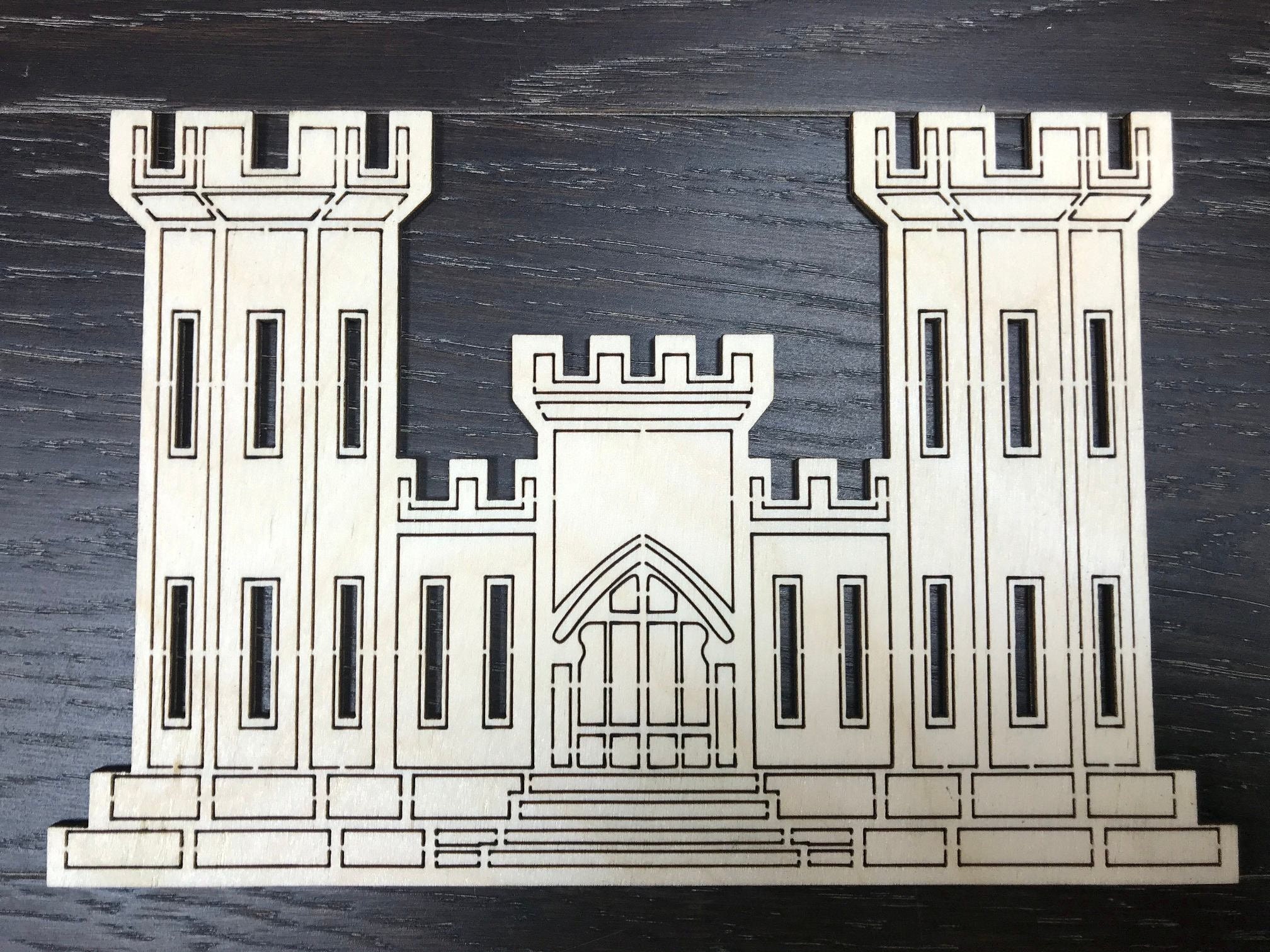 Army Engineer Crest Castel