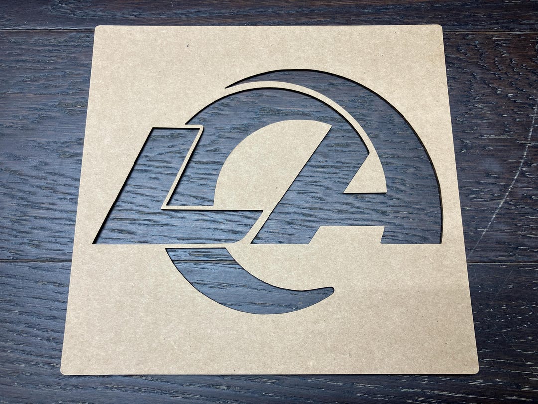 LA Stencil / 1/16'' Cardboard Stencil / 10'' to 14' - Etsy