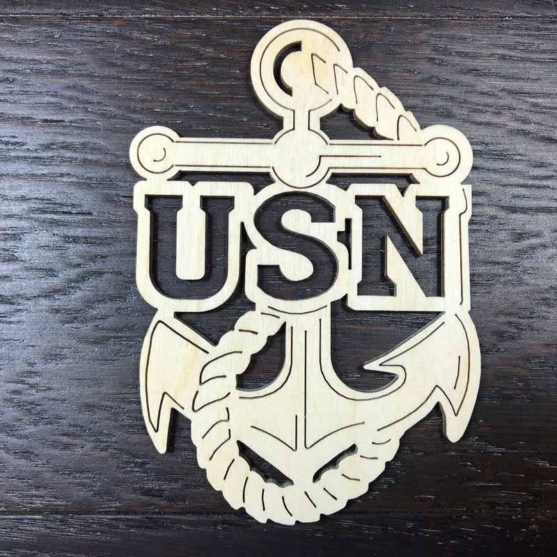 Us Navy Anchor Logo - Etsy