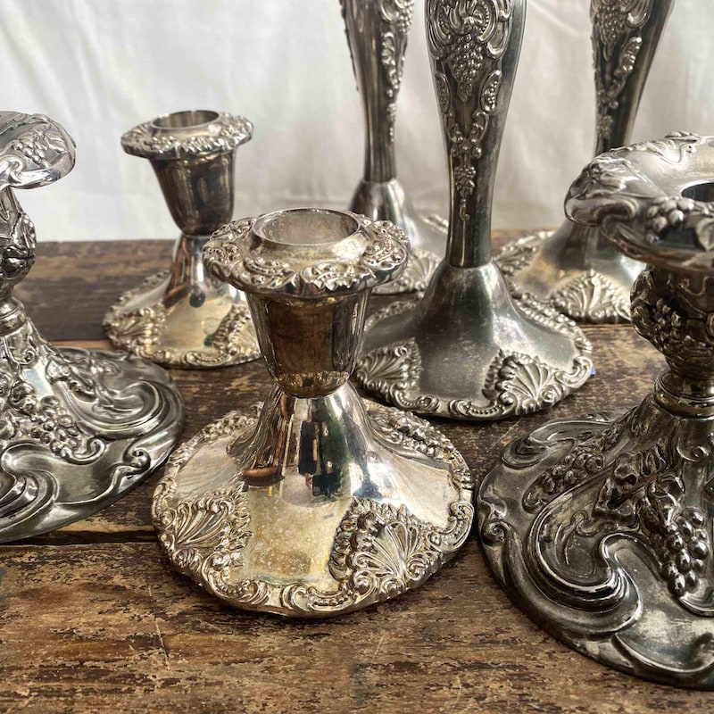 Ornate Candelabra Holder - Etsy