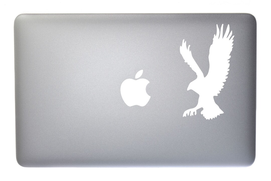 Soaring Bald Eagle Vinyl Decal for Macbook, Laptop or Other Device - Etsy