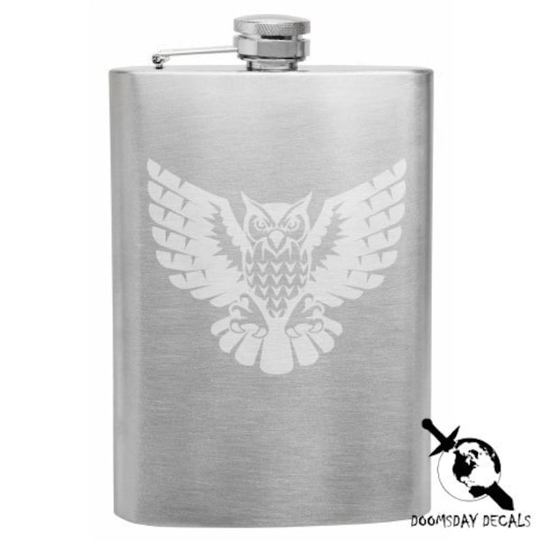 Owl Hip Flask - Etsy