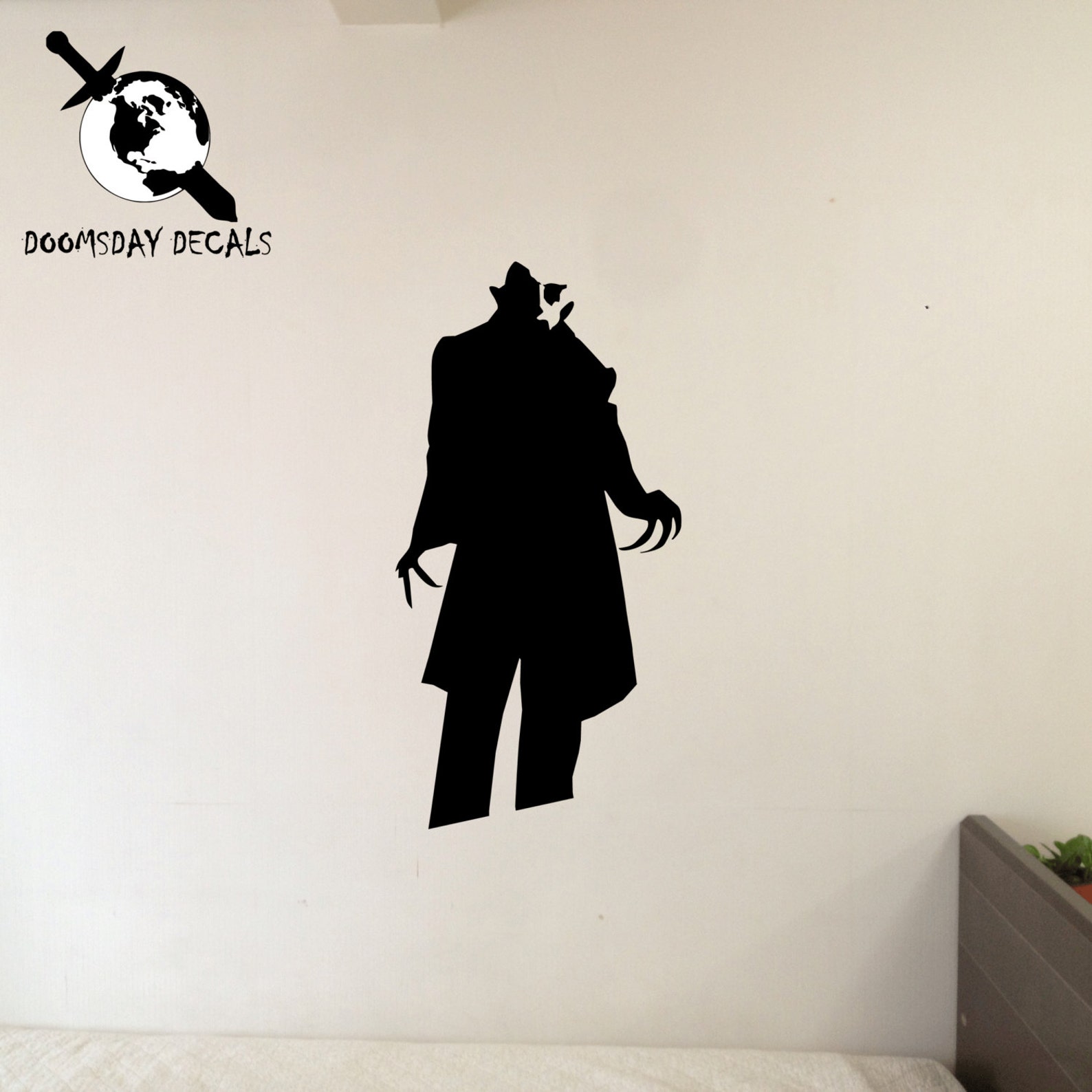 Nosferatu Dracula Horror Fan Wall Decal comes in Many Sizes - Etsy