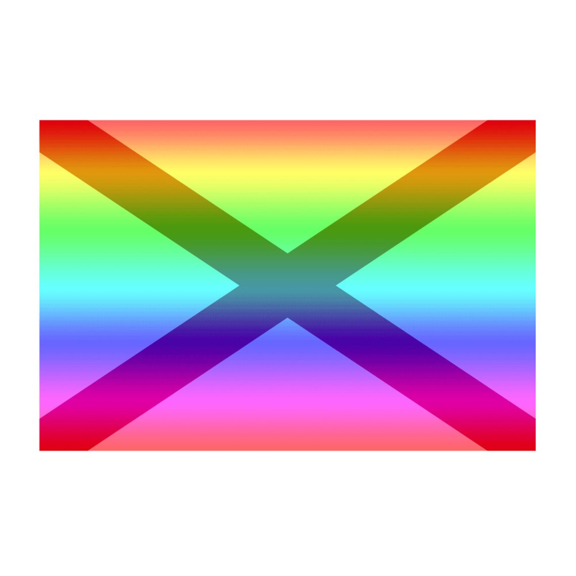 Alabama Gay Pride Rainbow State Flag - Full Color Decal for Macbook ...