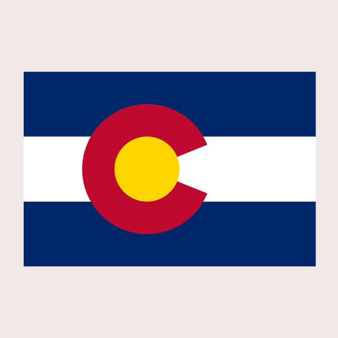 Colorado Pride State Flag - REFLECTIVE - Full Color Decal for Macbook ...
