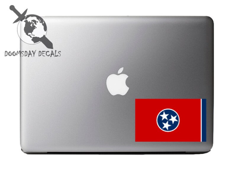 Tennessee Pride State Flag REFLECTIVE Full Color Decal for | Etsy