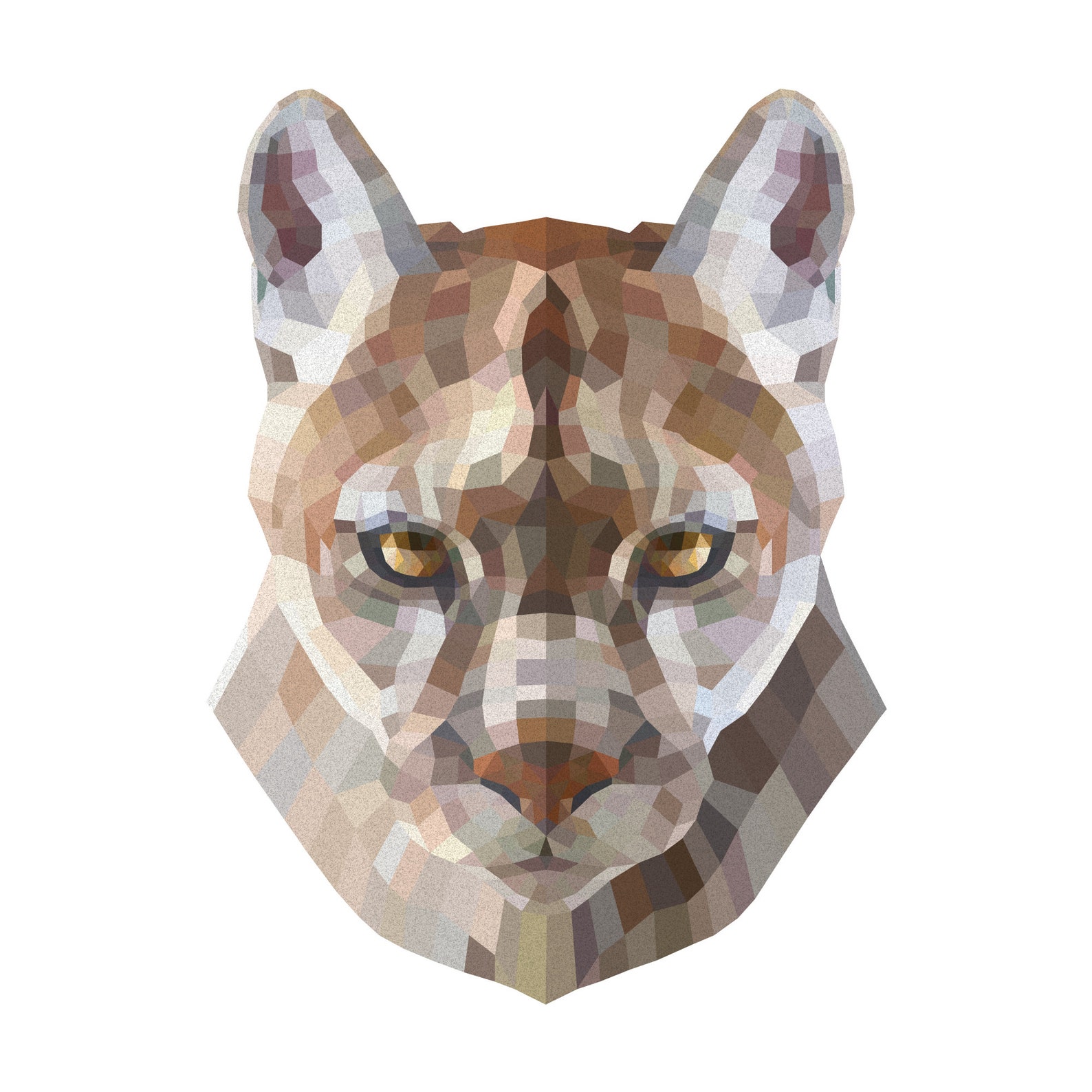 Puma Geometric 3M Reflective Material Artistic Awesome Amazing - Etsy