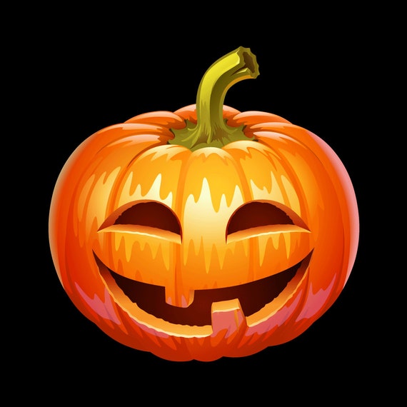 Inbred Jack O Lantern Smiling Face Full Color Decal for | Etsy