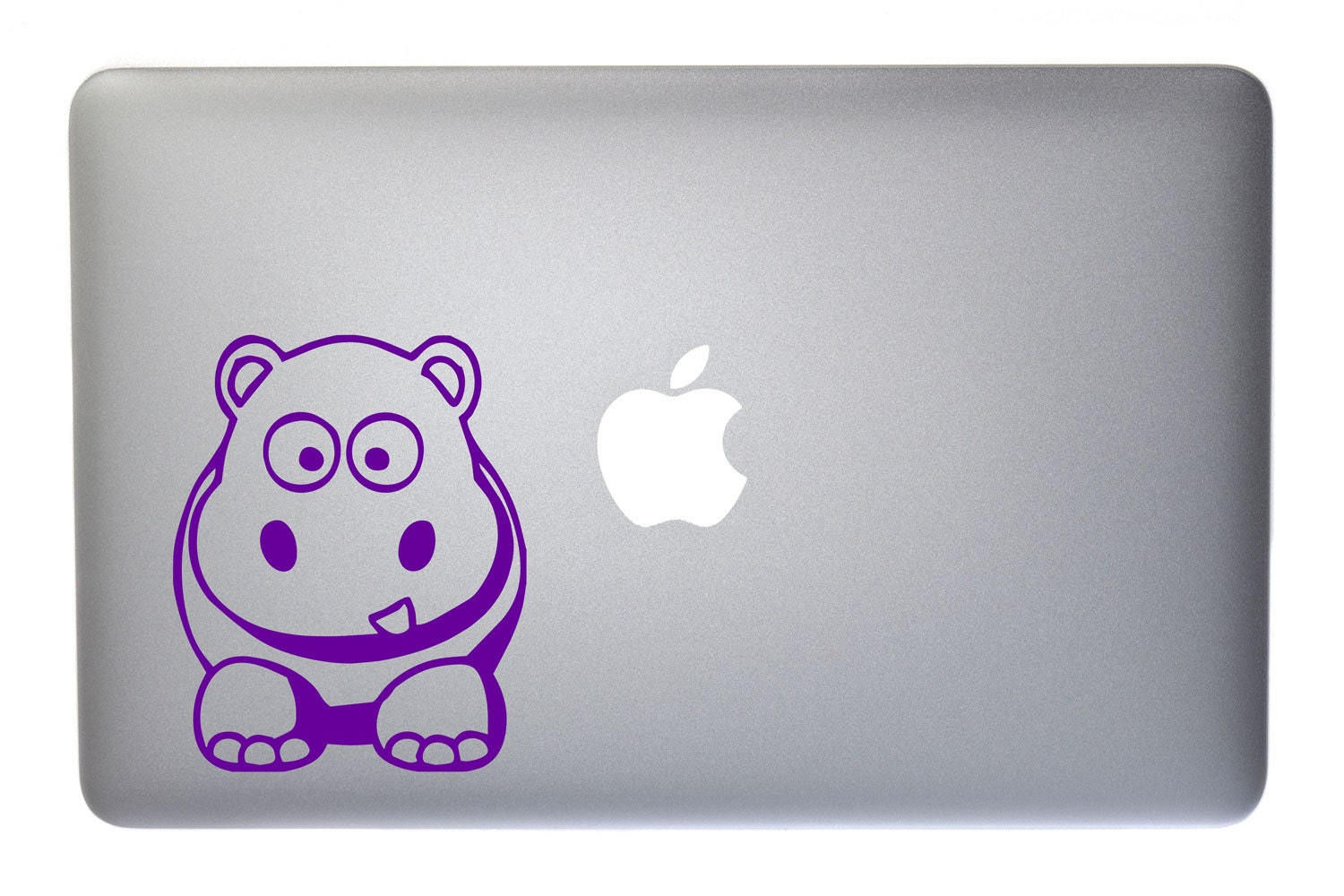 Happy Hippo Vinyl Decal for MacBook Laptop or Other Device - Etsy