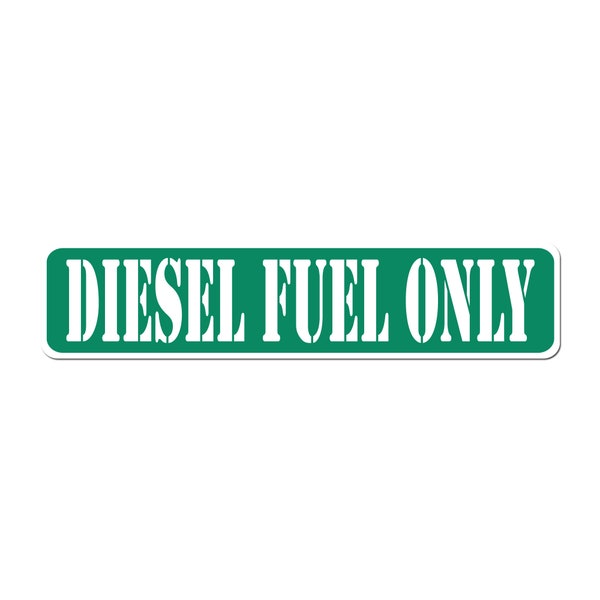 Diesel Fuel Only Decals - Etsy