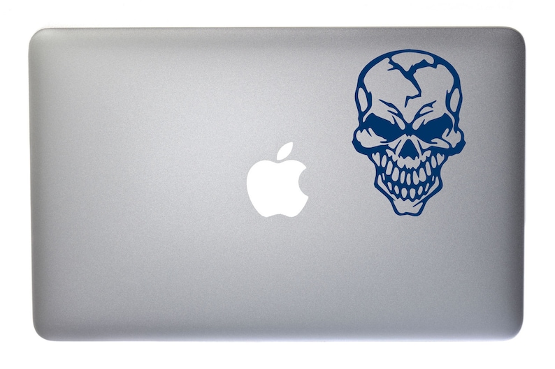Wicked Skull Vinyl Decal for Macbook Laptop Wall Window - Etsy