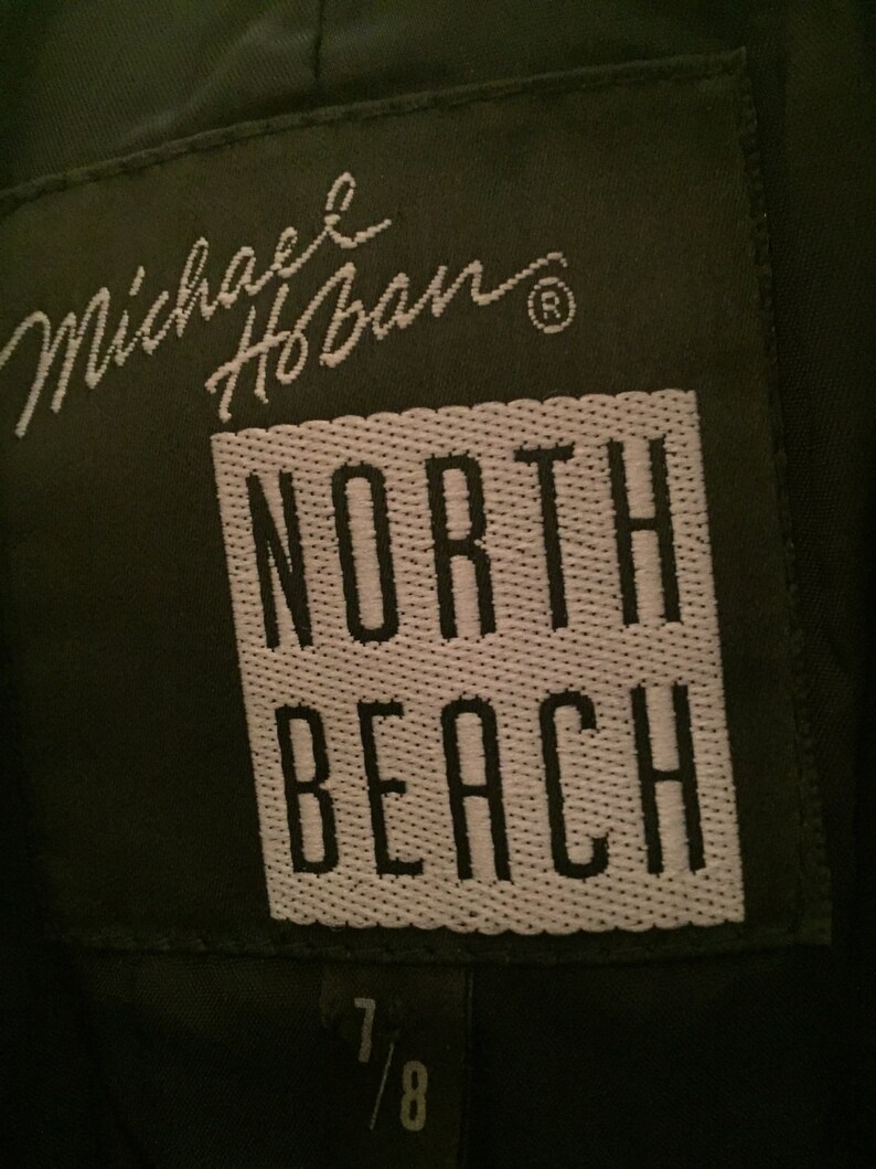 Black Suede Michael Hoban North Beach Jacket With Gold Leather Design ...
