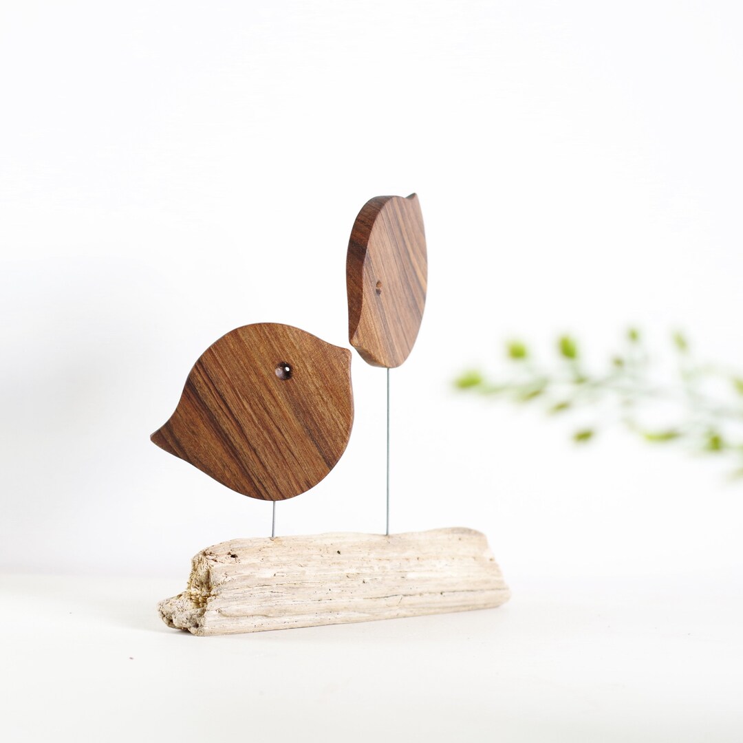 Gift Saint Valentin, Whimsical Creatures on Driftwood, 5th Anniversary ...