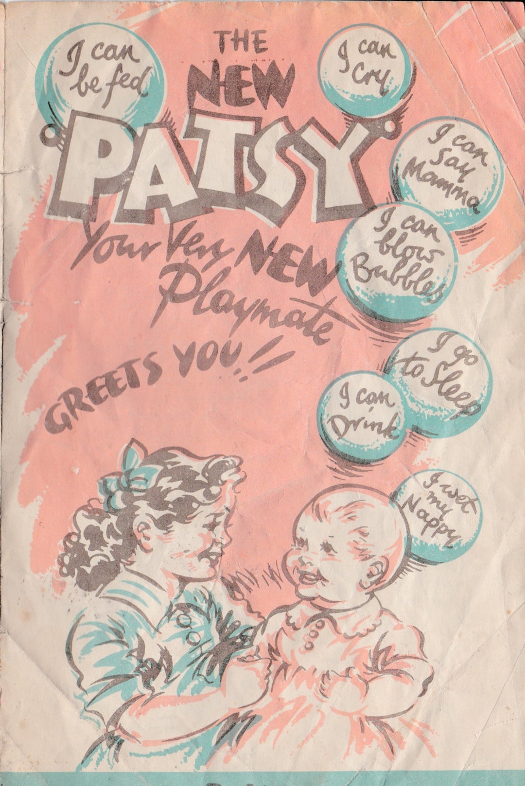 1950s Palitoy Patsy Doll Leaflet / Brochure Pdf - Etsy
