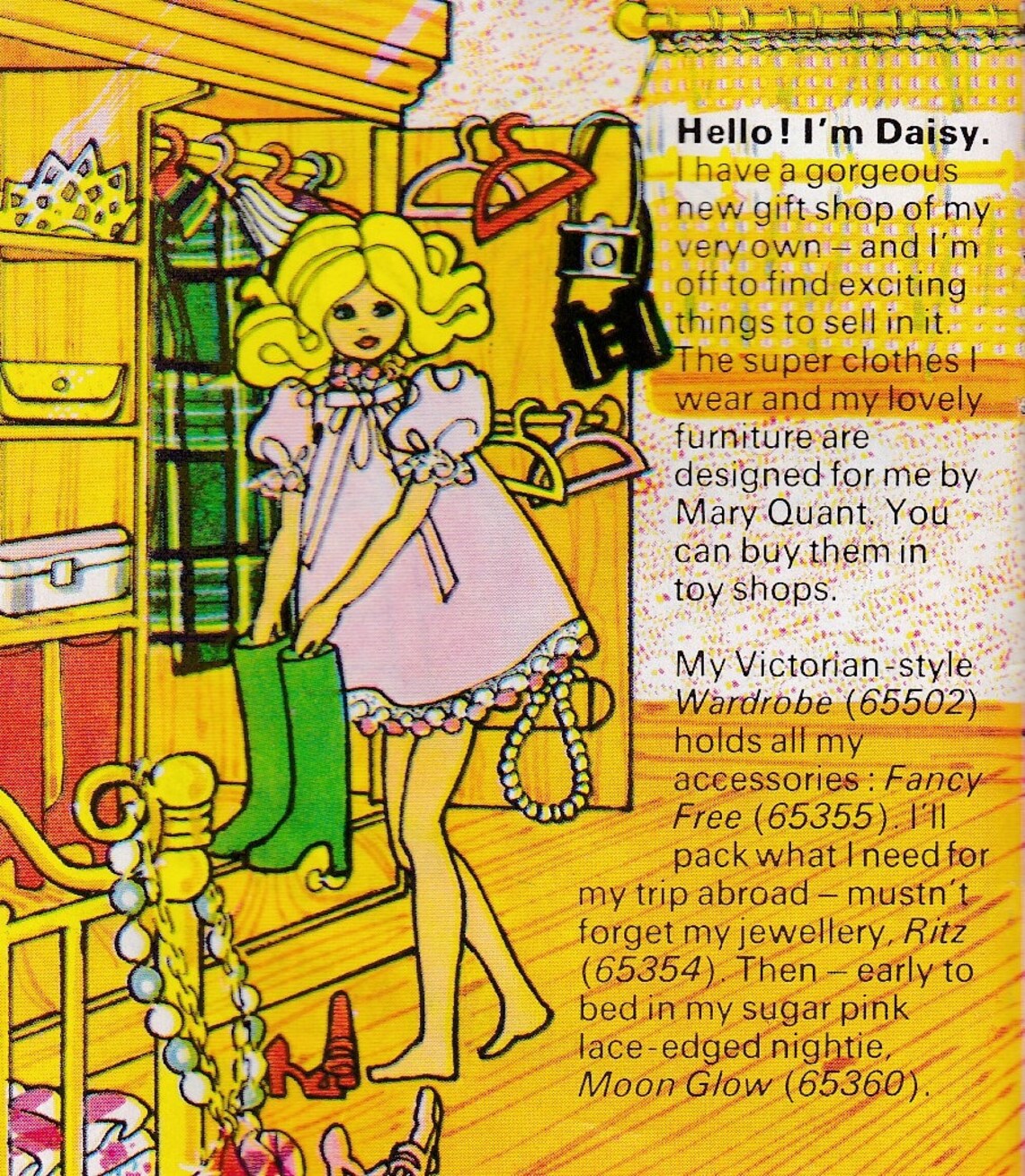 1977 Mary Quant Daisy Doll Leaflet / Brochure Pdf - Etsy