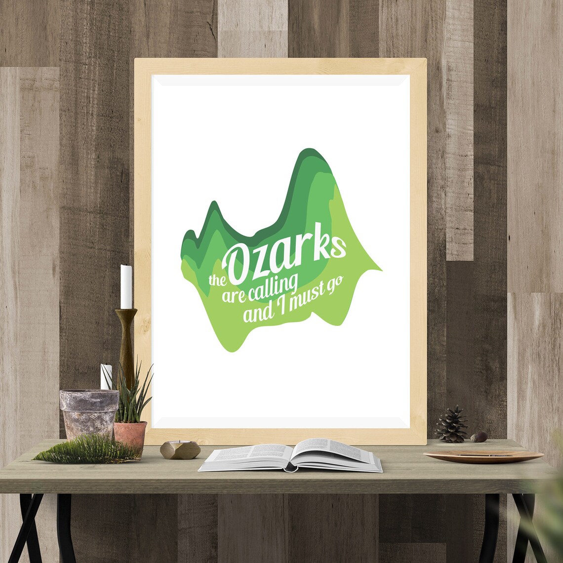 Printable Wall Art the Ozarks Are Calling and I Must Go Instant ...