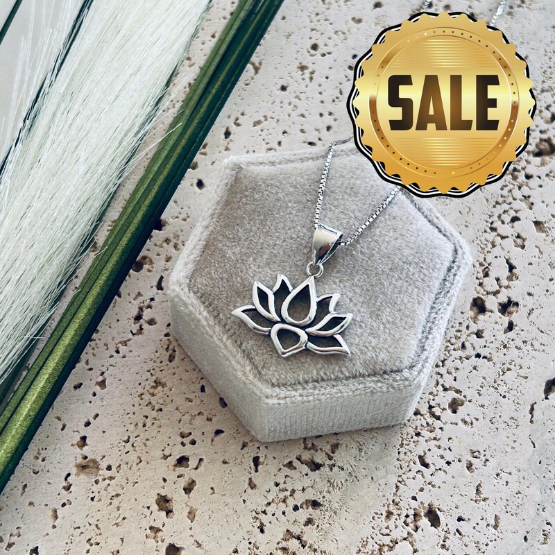 Lotus Flower Jewelry - Etsy