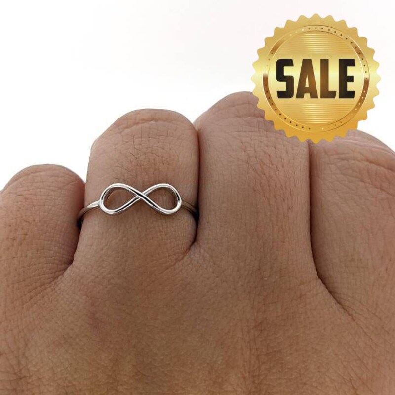 Shiny Silver Ring - Etsy
