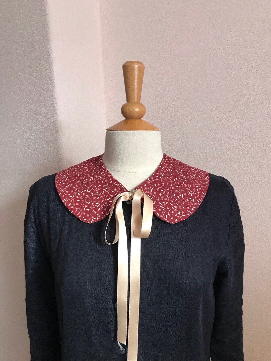 Laura Ashley, Detachable and Reversible Collar, Removable Collar, Peter ...