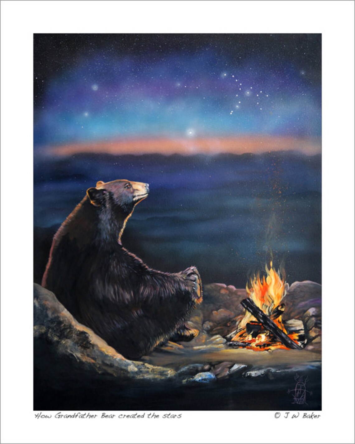 How Grandfather Bear Created the Stars - Whimsical Storytelling ...