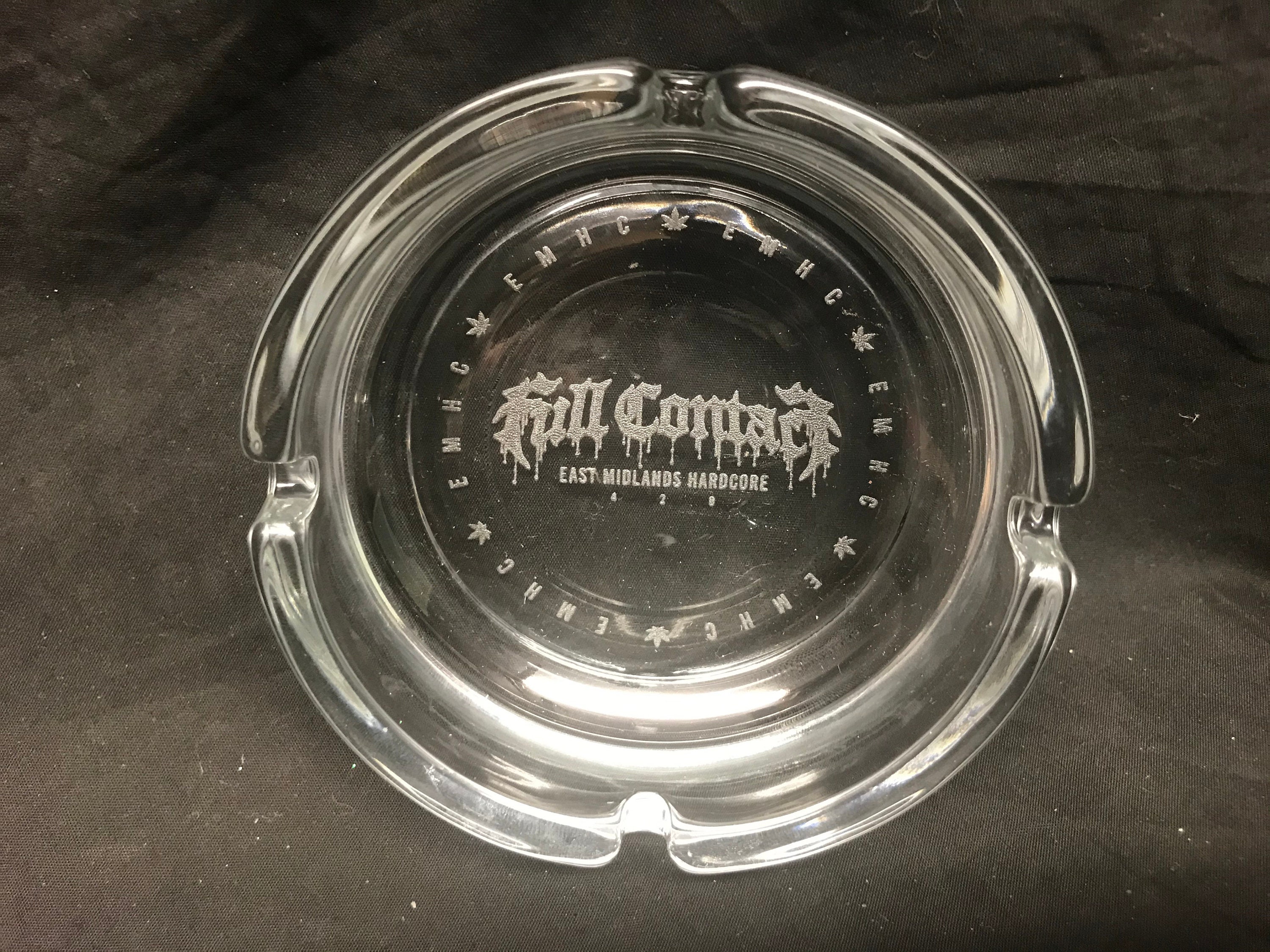 Ash Tray With Custom Personalised Laser Engraved Design and - Etsy