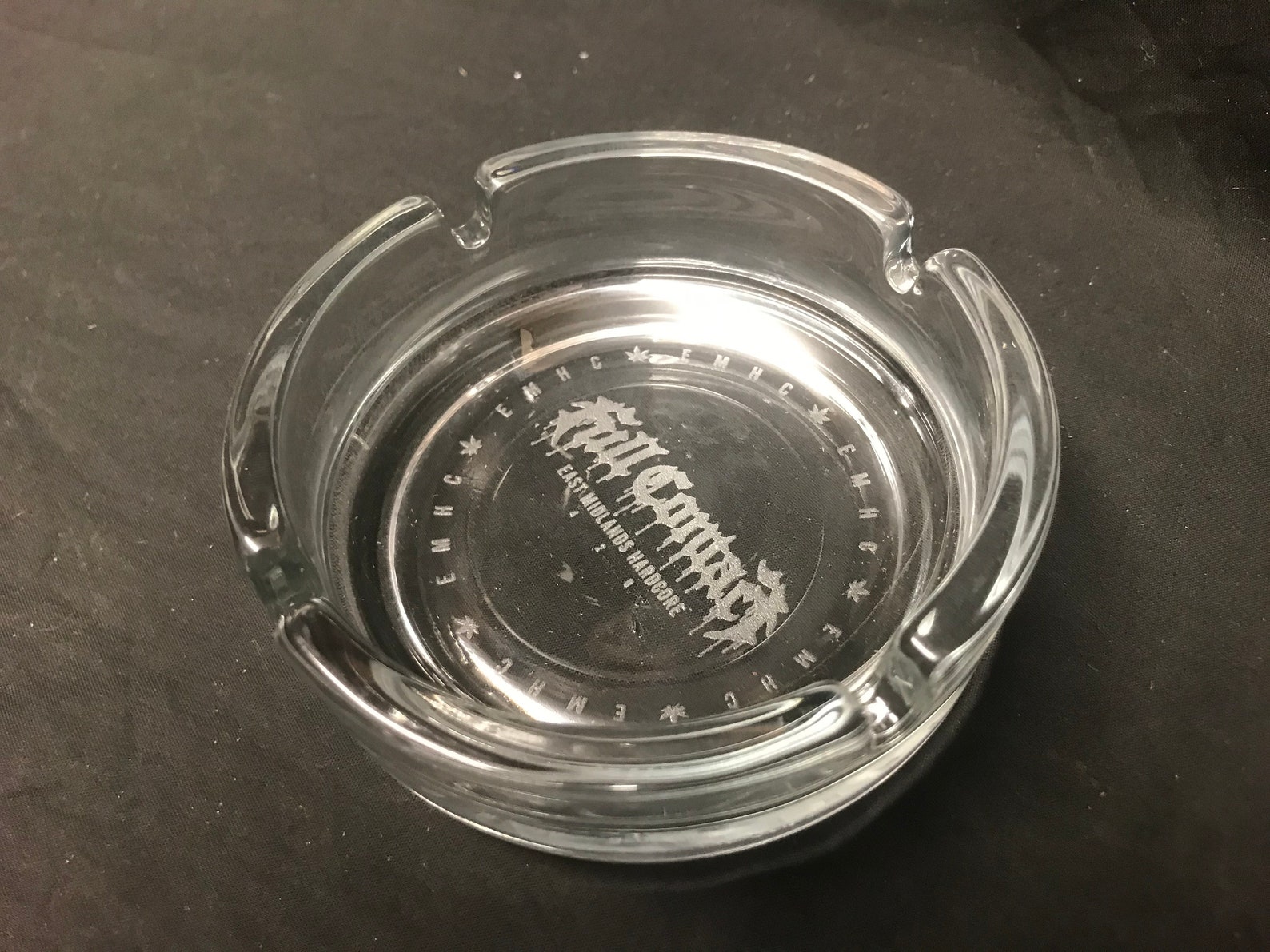 Ash Tray With Custom Personalised Laser Engraved Design and - Etsy