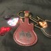 Custom Engraved Guitar Shapes Plectrum Holder Key Ring - Etsy