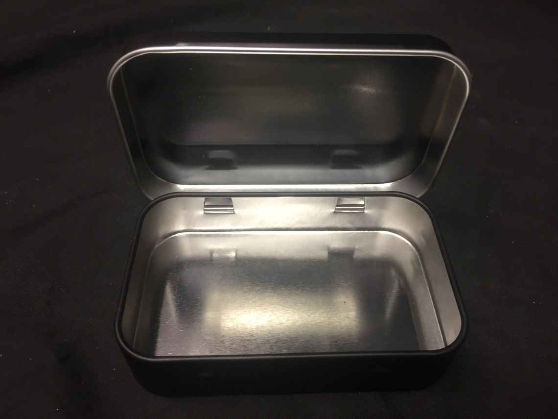 Metal Tobacco Tin With Your Custom Design Laser Engraved - Etsy