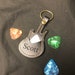 Custom Engraved Guitar Shapes Plectrum Holder Key Ring - Etsy
