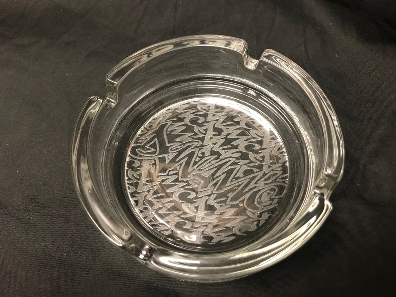 Ash Tray With Custom Personalised Laser Engraved Design and - Etsy