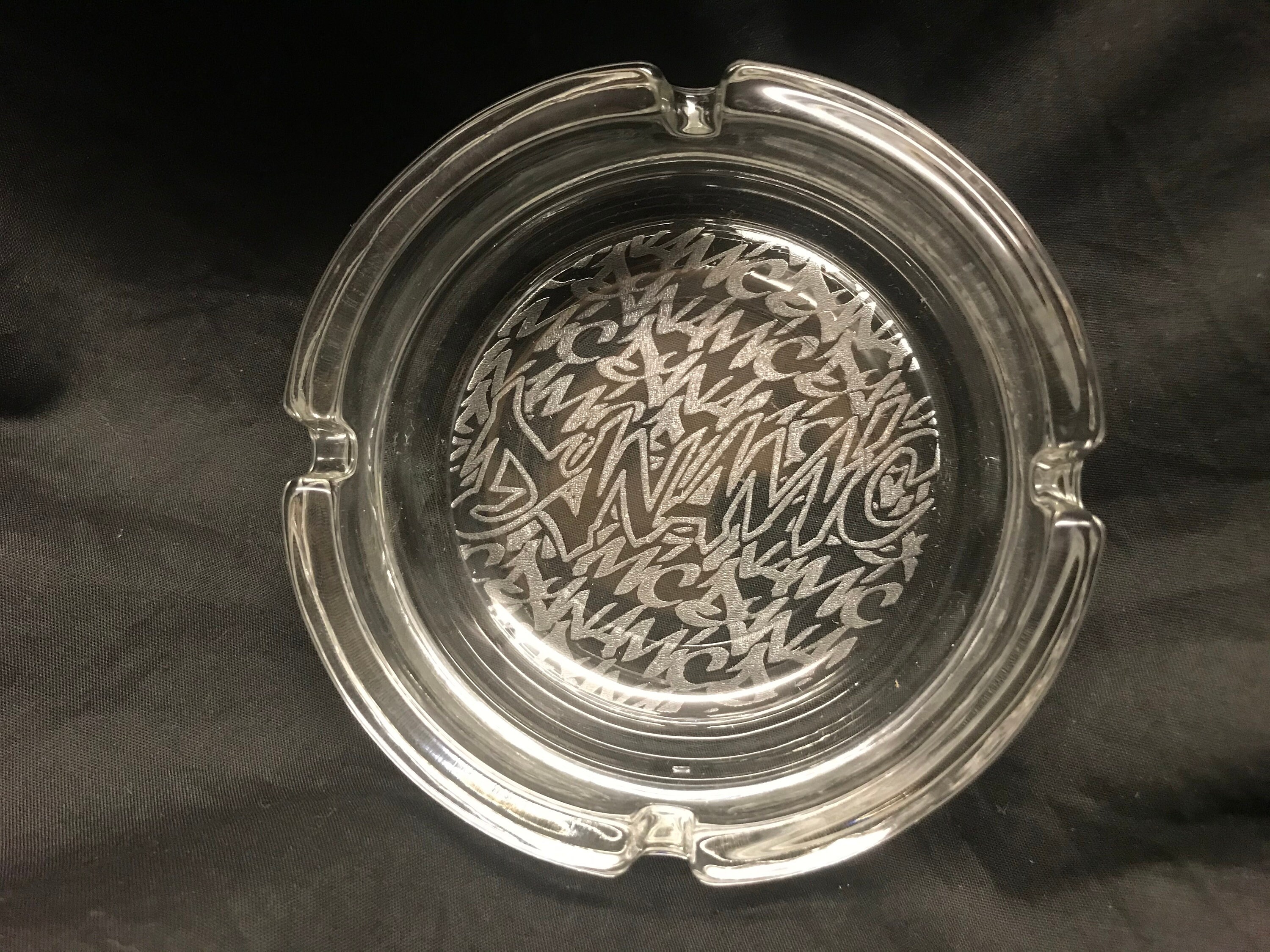 Ash Tray With Custom Personalised Laser Engraved Design and - Etsy