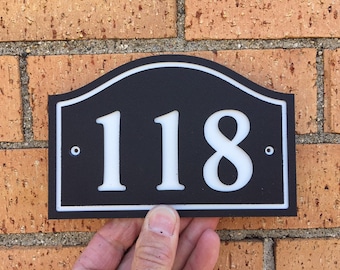 Hanging House Number Sign Driveway Address Sign Signpost - Etsy