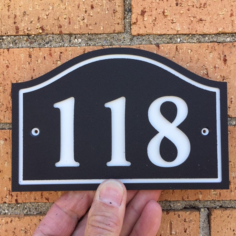 Round House Numbers - Etsy