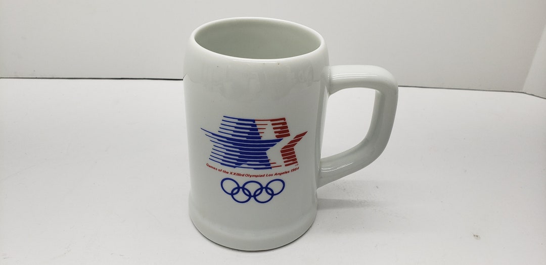 Vintage Mug 1984 Los Angeles XXIII Olympics Large Coffee Mug by Papel ...