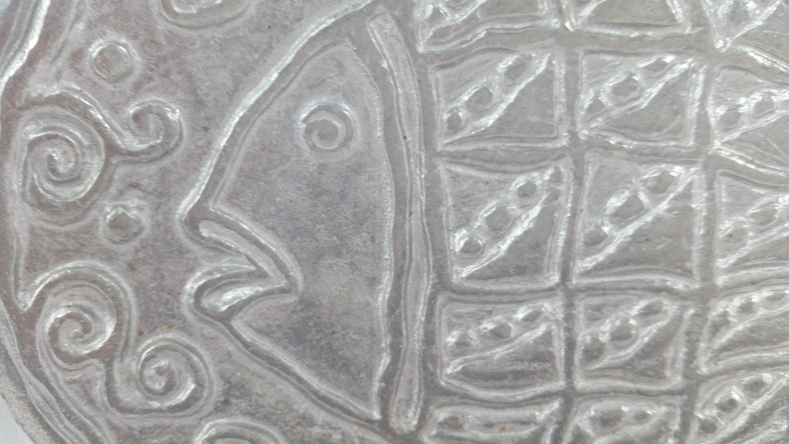 Pewter Display Tray Fish Detailed Design 7.5 X - Etsy