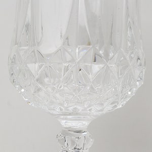J G Durand Cristal D'arqoues 24% Lead Crystal Wine Water Goblet France ...