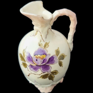 Vintage Austrian Pitcher Hand Painted Marked #649 - Etsy
