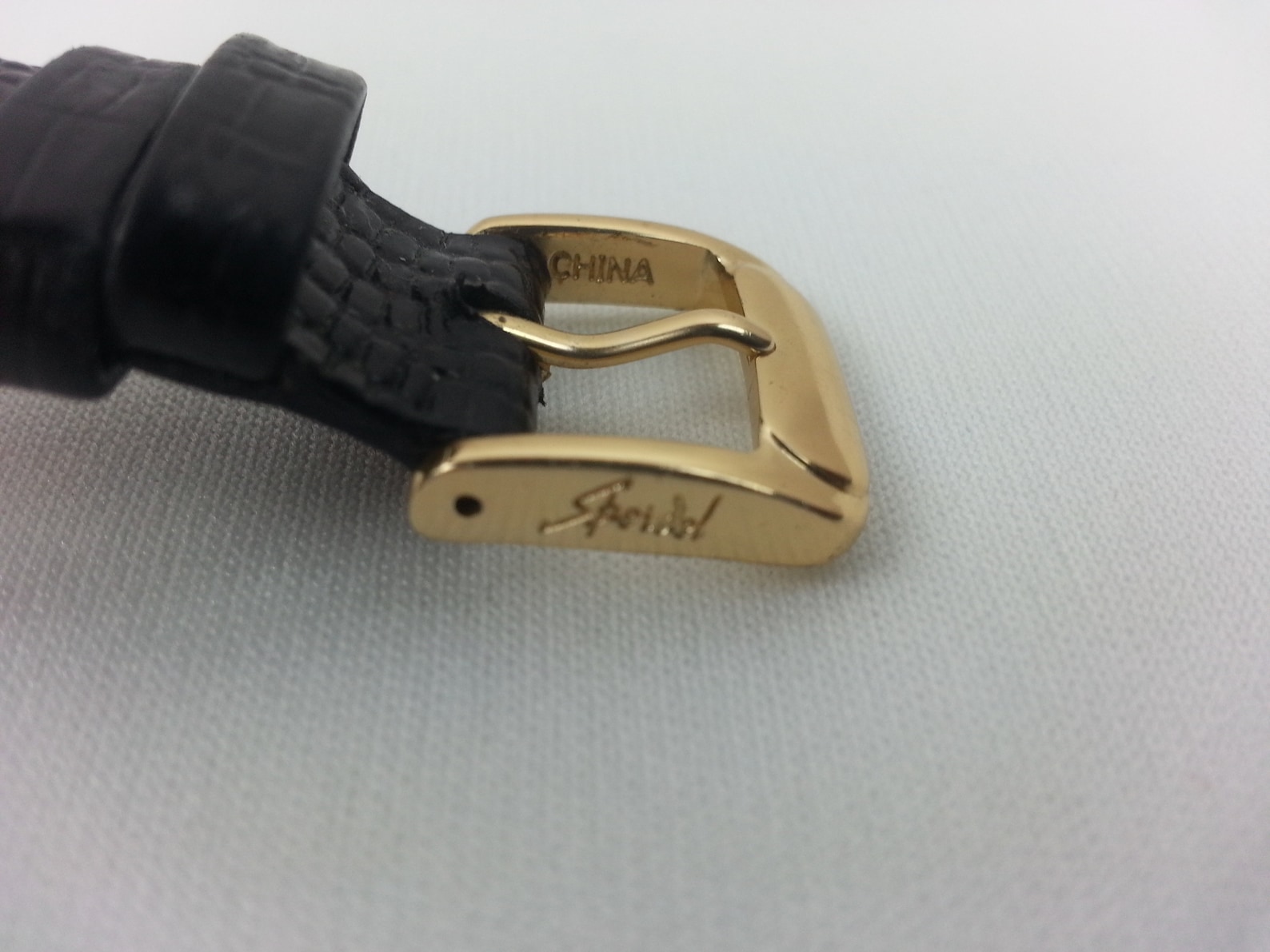 Vintage Leather Speidel Band Unitex Watch W/bezel Base Metal - Etsy