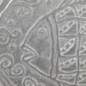 Pewter Display Tray - Fish Detailed Design - 7.5" X 5.25" - Etsy