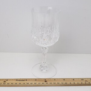 J G Durand Cristal D'arqoues 24% Lead Crystal Wine Water Goblet France ...