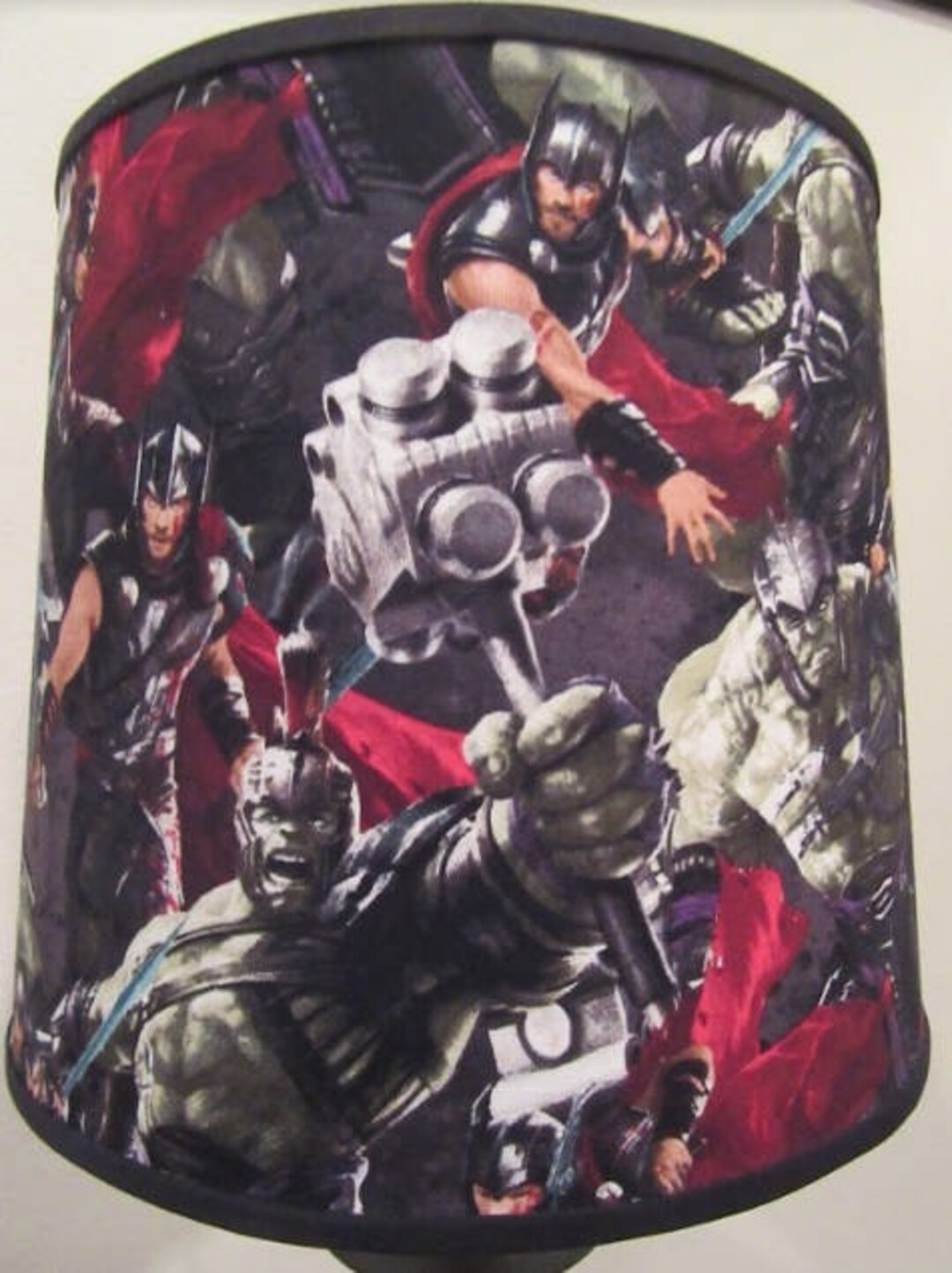 Ragnarok Thor & Hulk Fabric Lamp Shade - Etsy