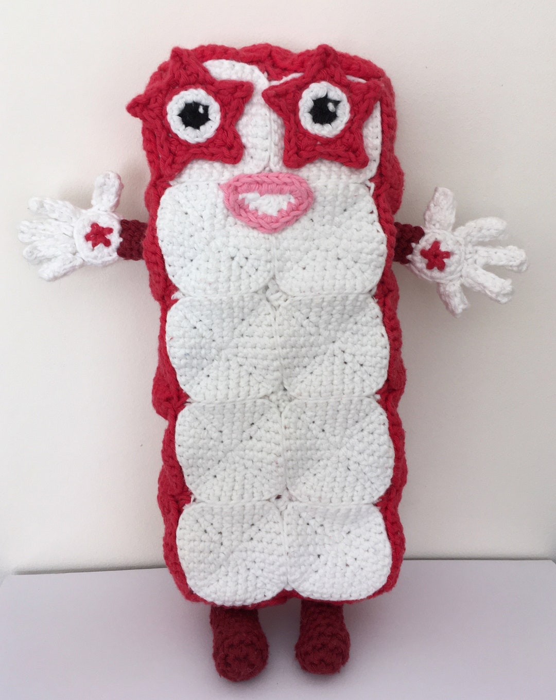 Numberblocks Ten Number 10 PDF Crochet Pattern for Soft Toy in UK & US ...