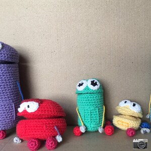 Storybots Soft Toy Crochet Pattern US / UK Left and Right Hand Versions ...